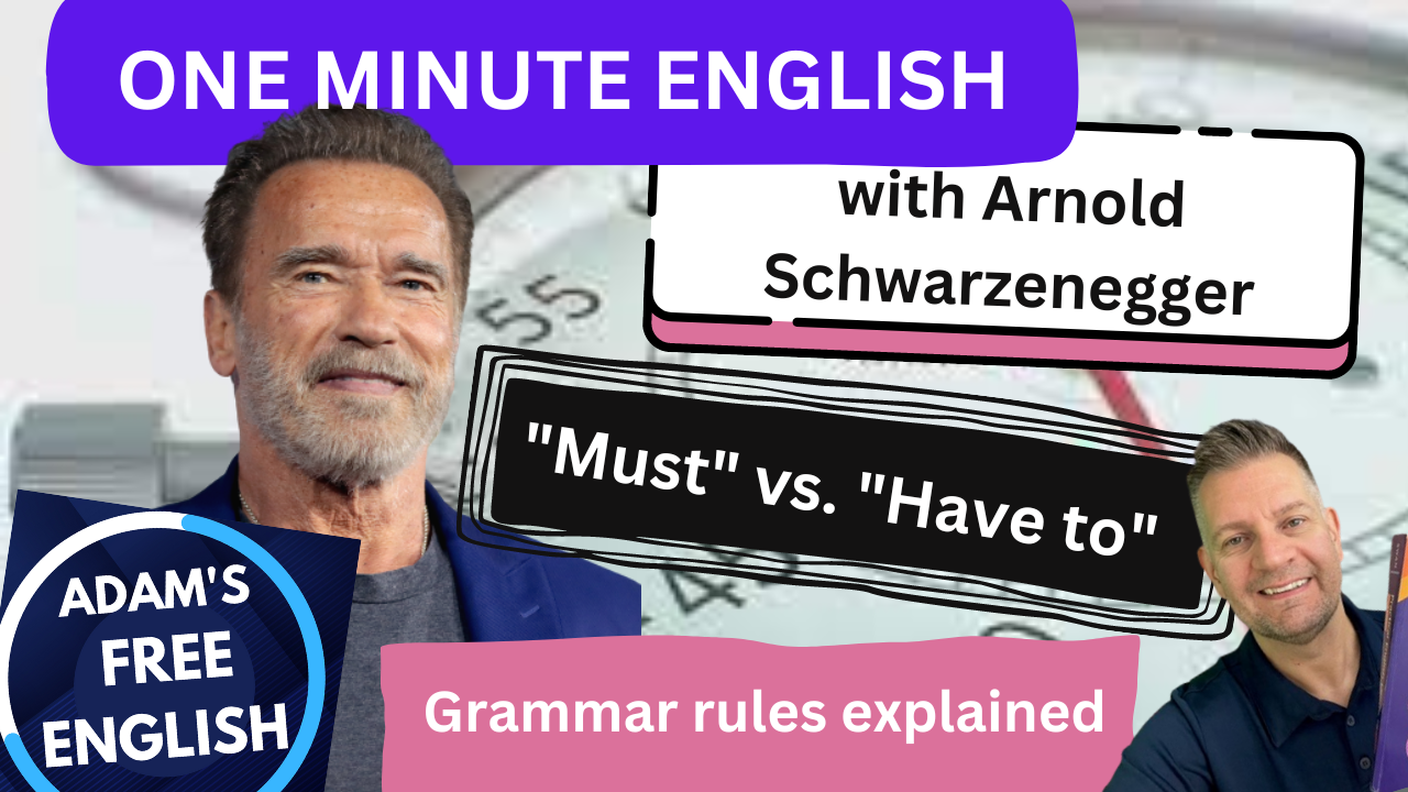 One Minute English – Adam's Free English